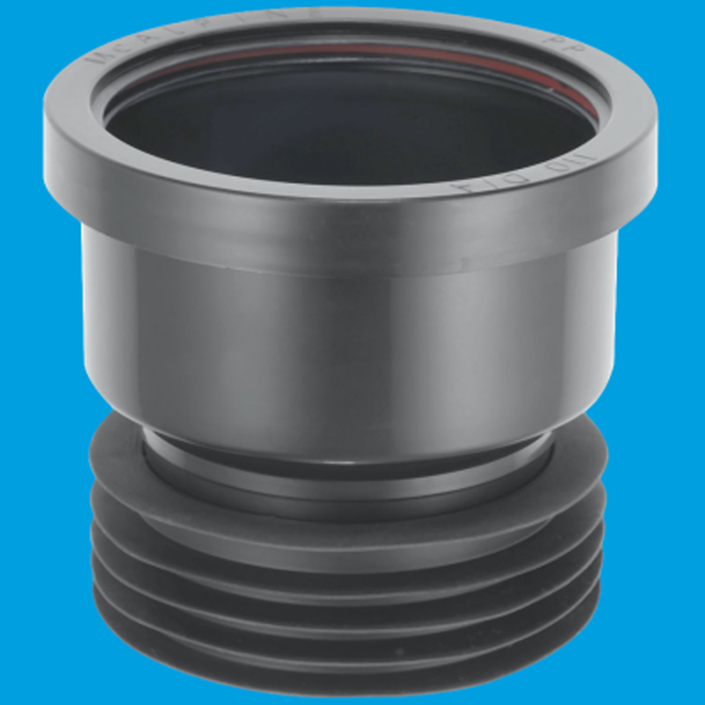 McAlpine 110mm Drain Connector-Black Product