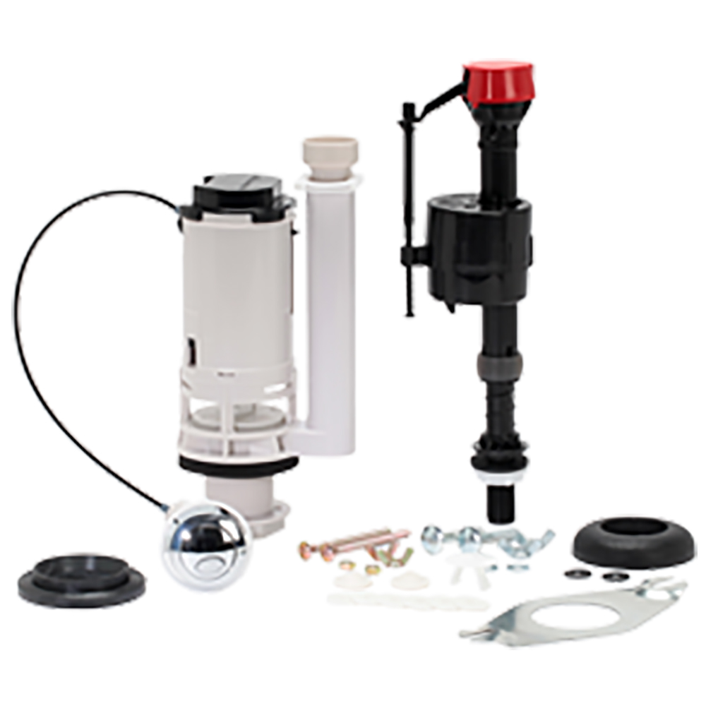 Fluidmaster PROCP001 Pro Universal Cistern Pack with Fillvalve, Flush ...