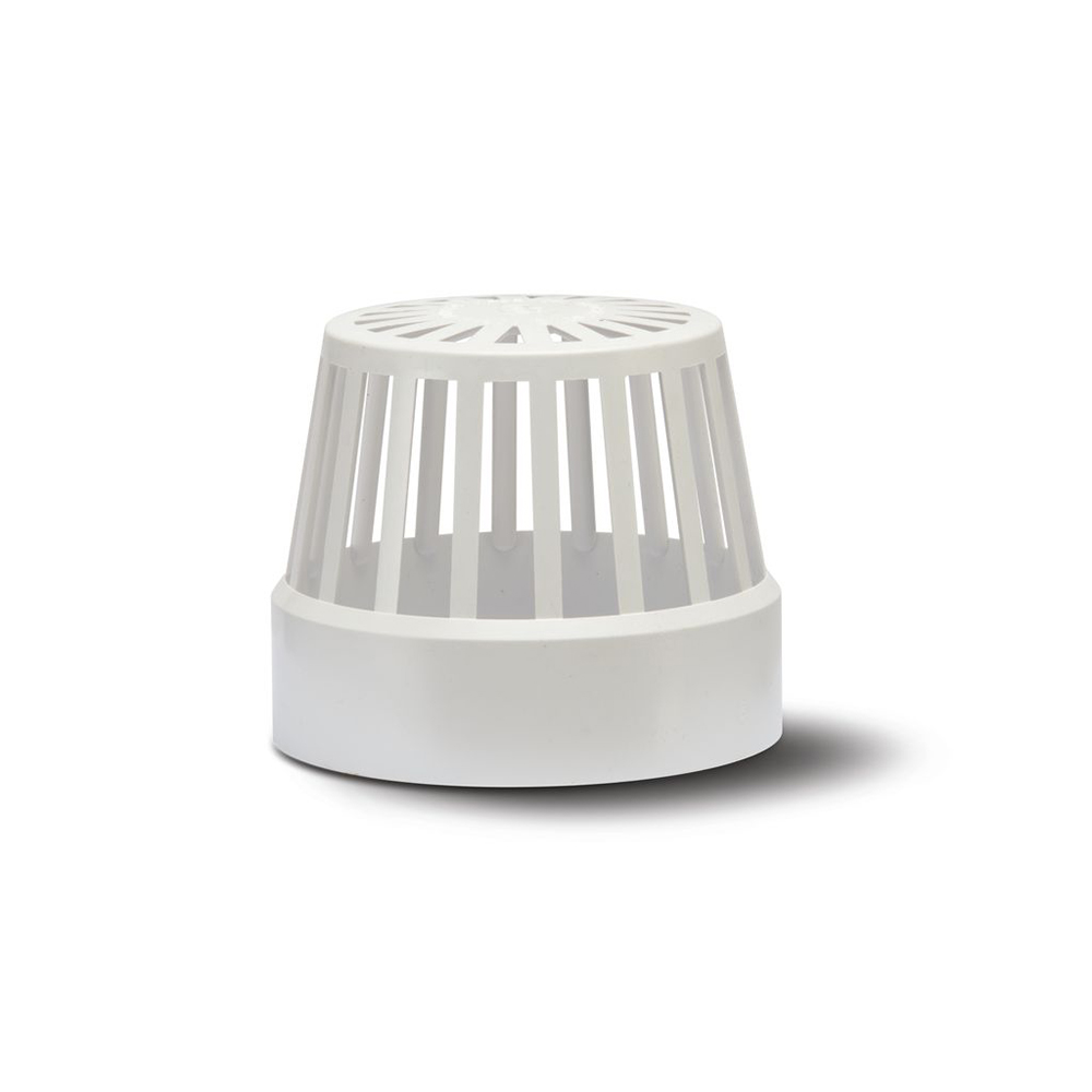 4"/110mm Soil Vent Terminal White Product