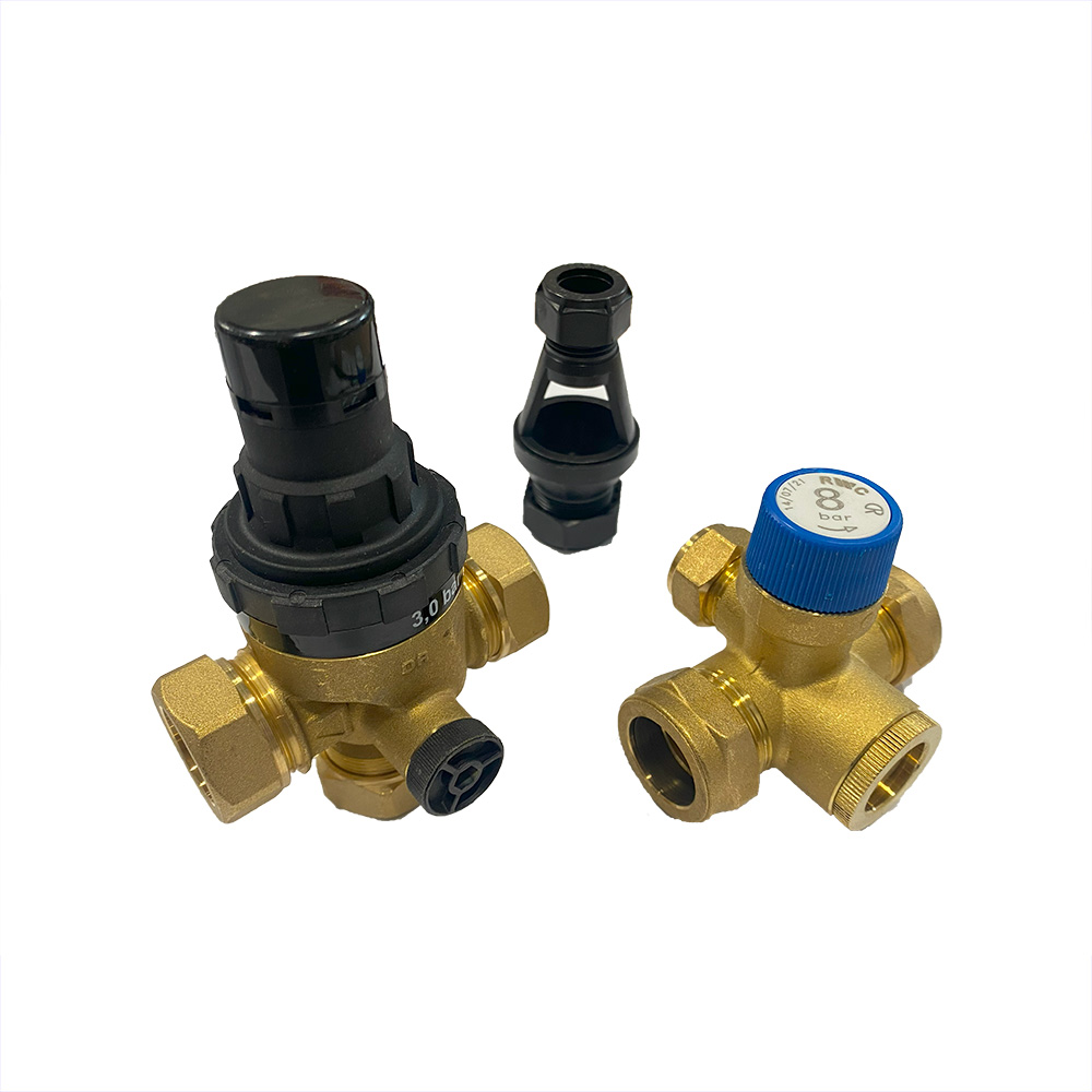 3 Bar Pressure Reducing Valve & 8 Bar Safety Valve (New Style) Product