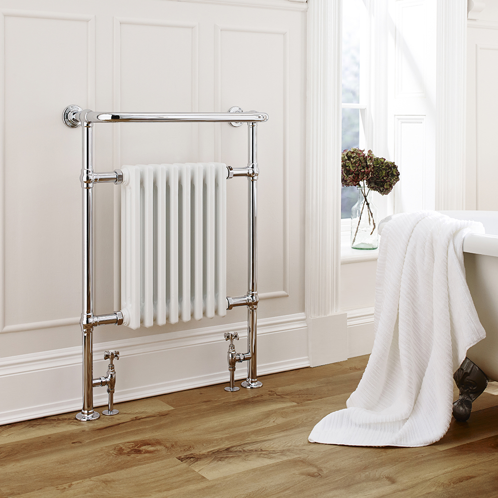 Las Vegas Design Radiator 500mm x 945mm - Chrome & White Product