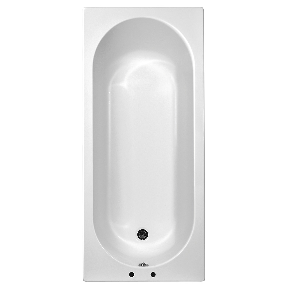 Fresssh Cascade 1700mm x 700mm Plain Bath White 2TH Product