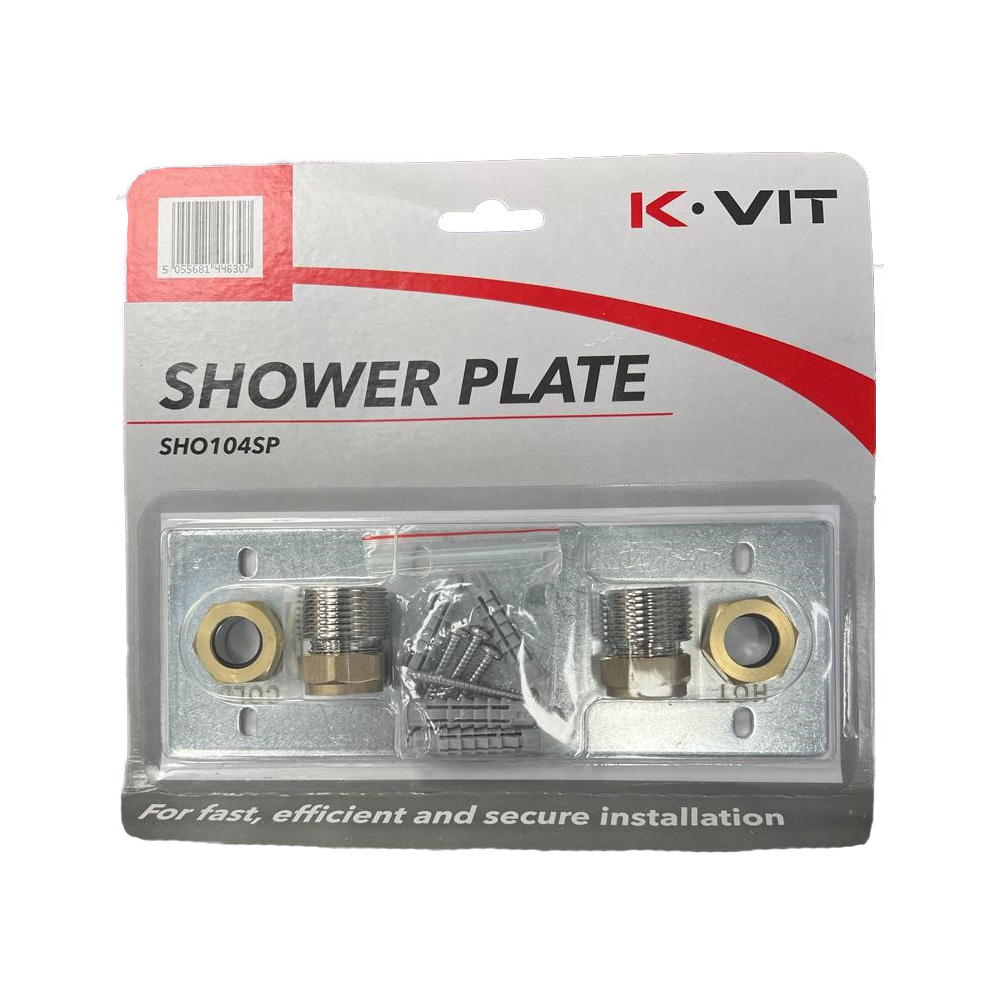 K•Vit Fast Fix Shower Plate Product