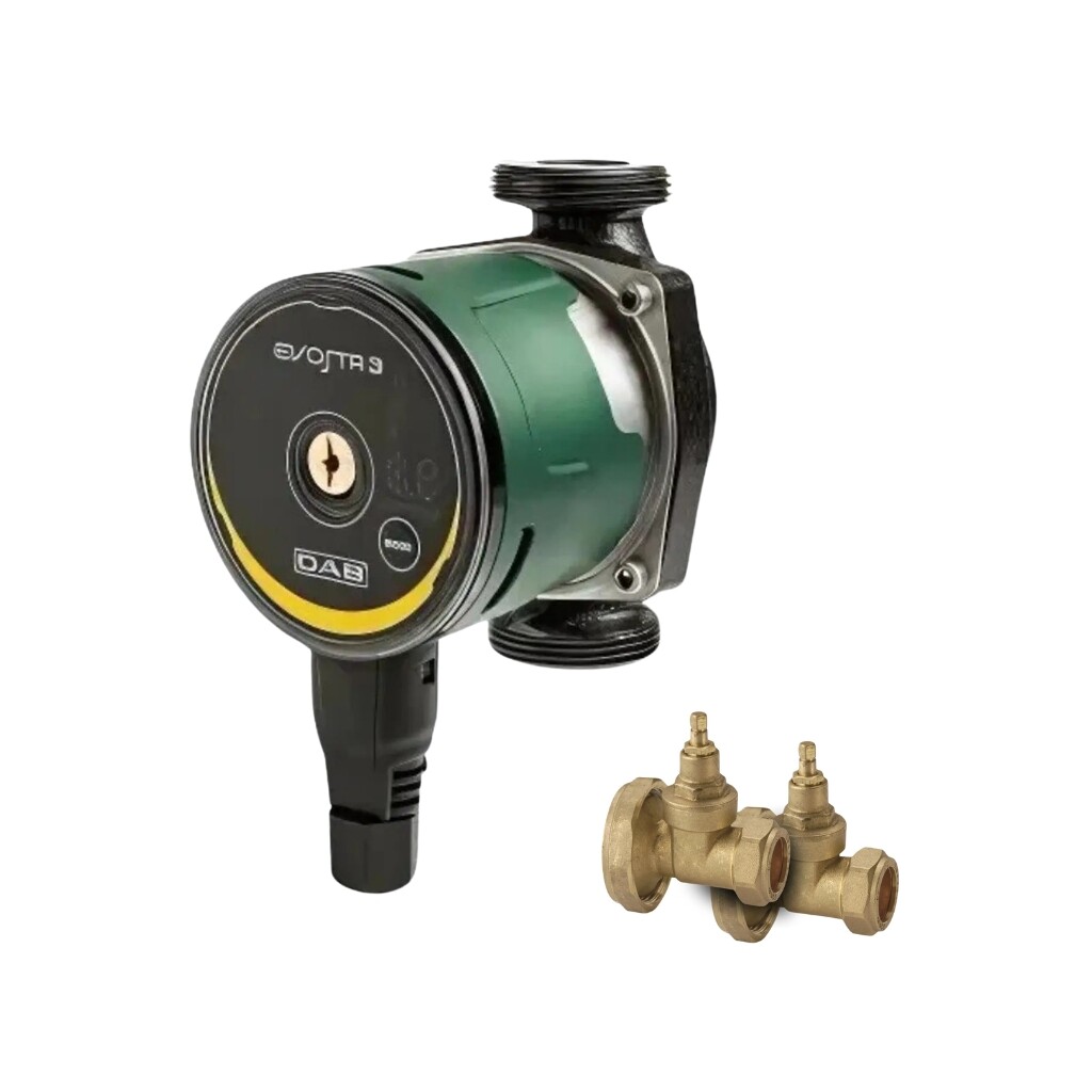 Dab Evosta3 60/130 A Rated Circulating Pump 6m Head & FOC 22mm Pump Gate Valves Product